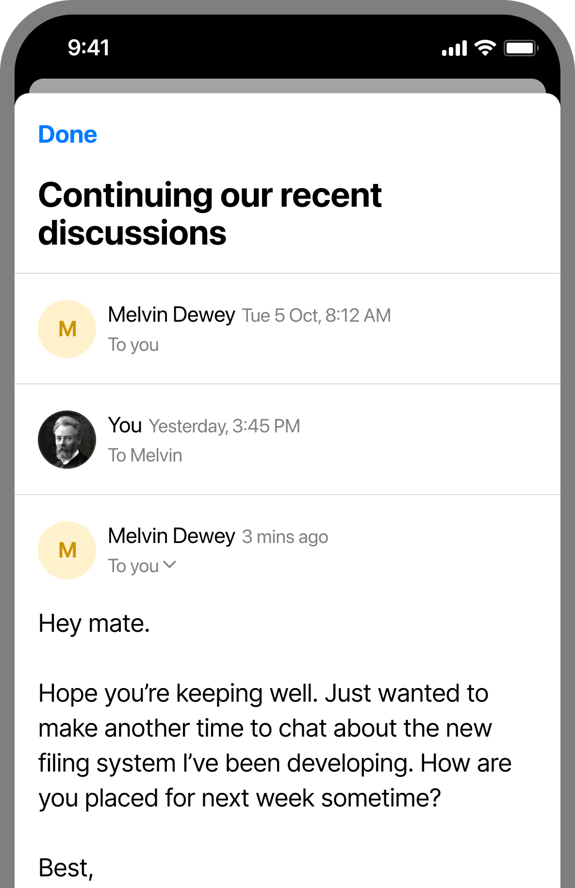 Triage · First aid for your inbox · Quick email processing app for iPhone
